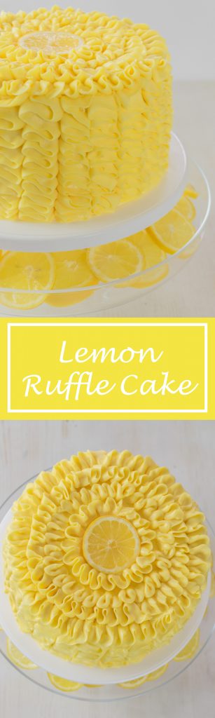 Lemon Ruffle Cake | Home Baked Bliss
